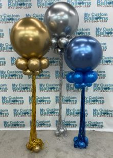 My Custom Balloons | 24in Latex Balloon with Shimmer